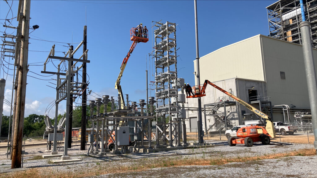 48 kV – 9.62MVAR OPEN RACK CAPACITOR BANK